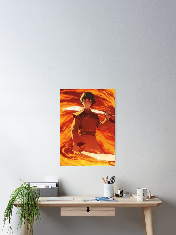 "Prince Zuko - Avatar The Last Airbender" Poster for Sale by PopAltArt ...
