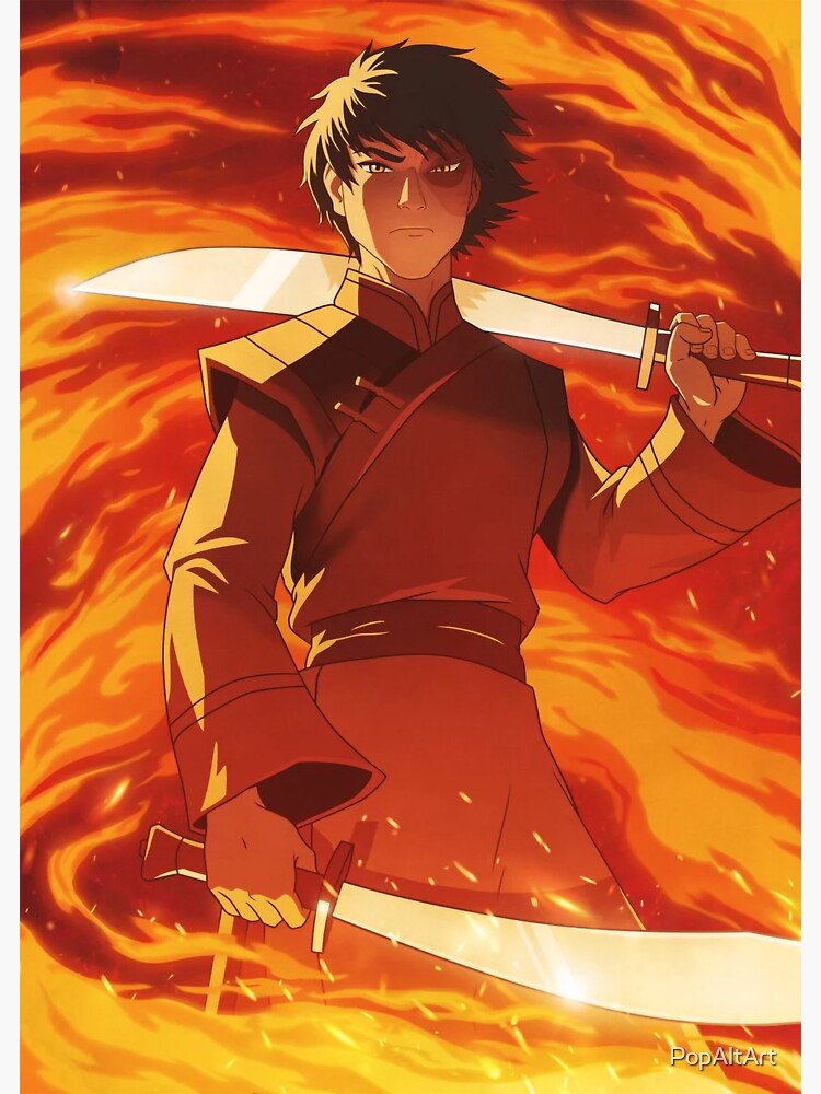 "Prince Zuko - Avatar The Last Airbender" Sticker for Sale by PopAltArt ...