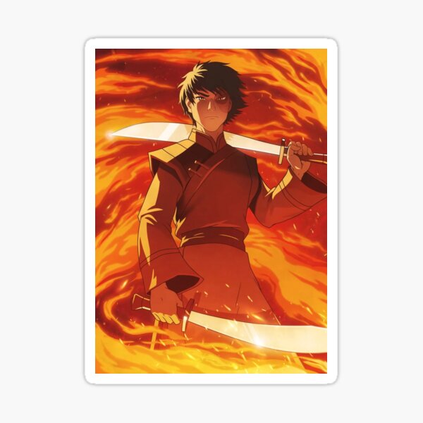 "Prince Zuko - Avatar The Last Airbender" Sticker for Sale by PopAltArt ...