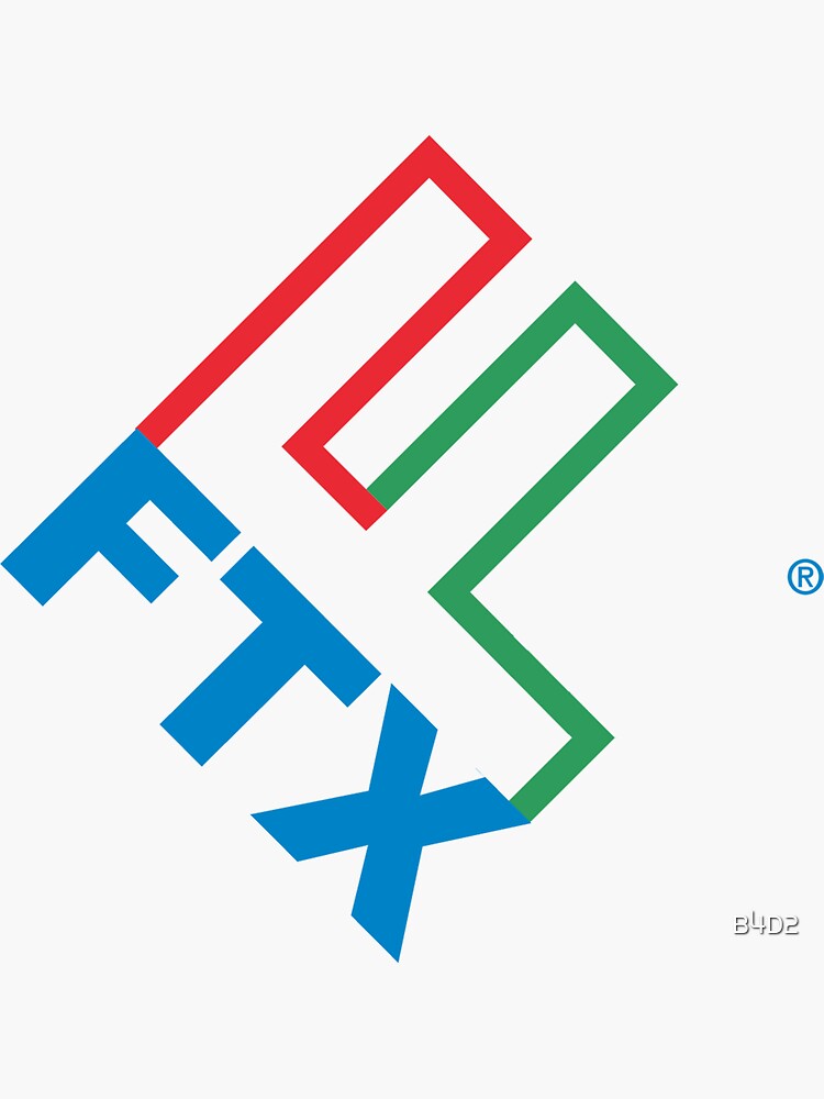 "Enron FTX logo" Sticker for Sale by B4D2 | Redbubble