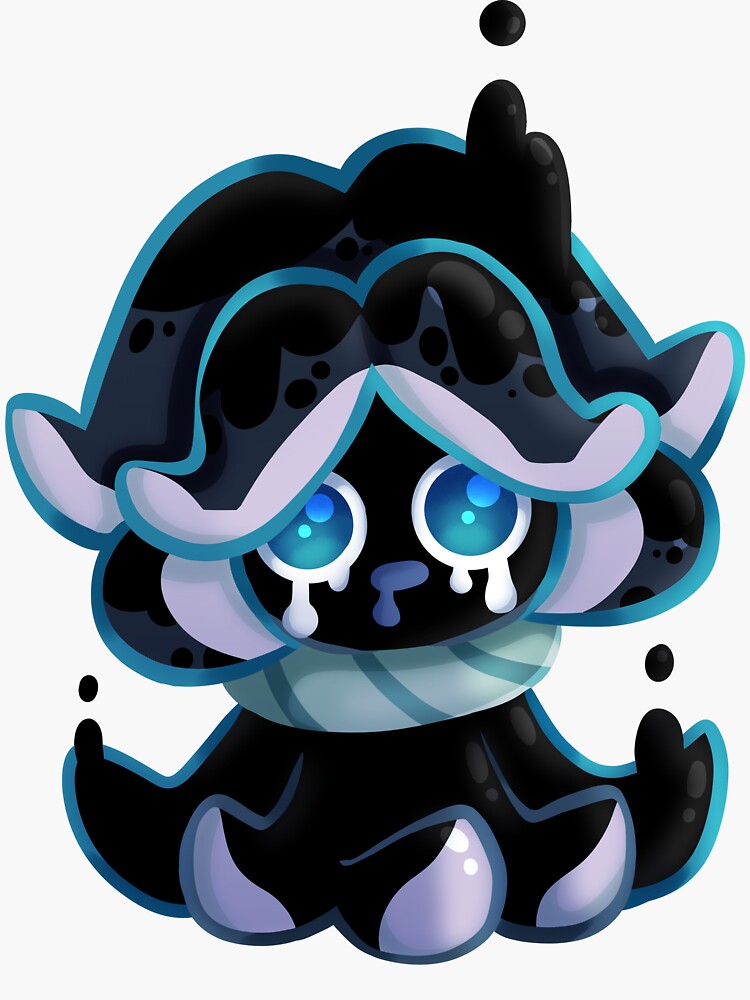 "Squid Ink Cookie" Sticker for Sale by D-Illustrates | Redbubble