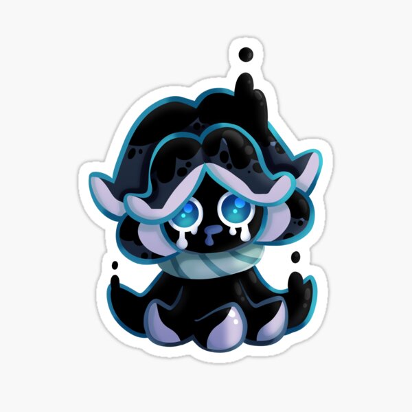 "Squid Ink Cookie" Sticker for Sale by D-Illustrates | Redbubble