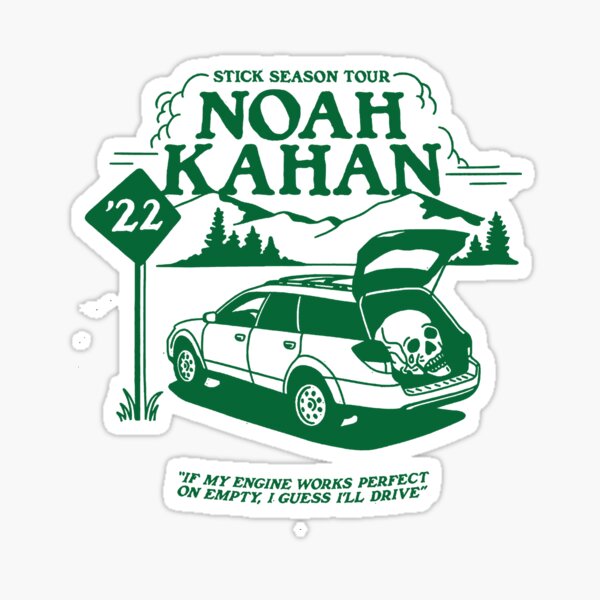 "noah kahan" Sticker for Sale by AlexAndersonn | Redbubble
