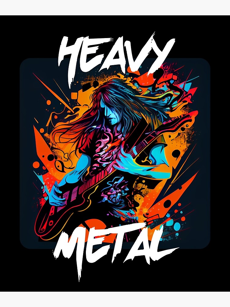 "Graffiti Style - Heavy Metal 6" Poster for Sale by PD-Store | Redbubble