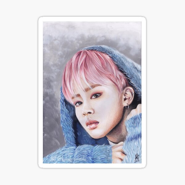 "BTS - Park Jimin Spring Day" Sticker for Sale by kkokoronashi | Redbubble