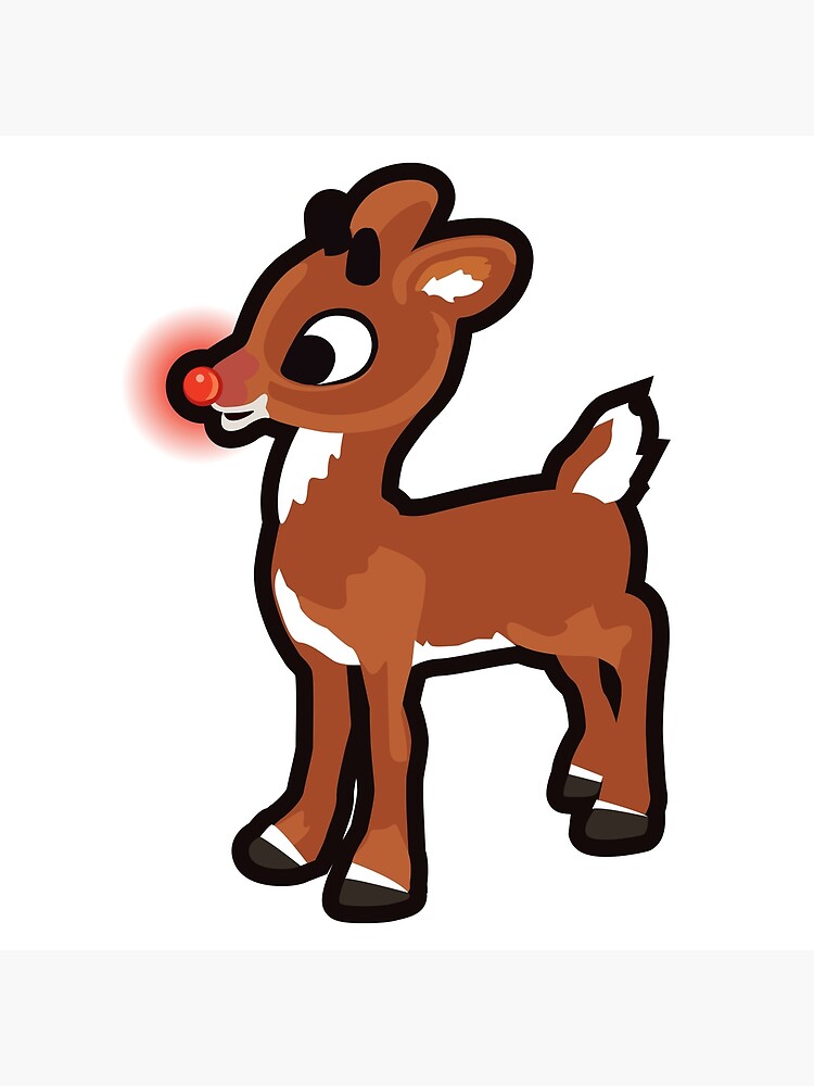 "Rudolph" Poster for Sale by JohnBealDesign | Redbubble
