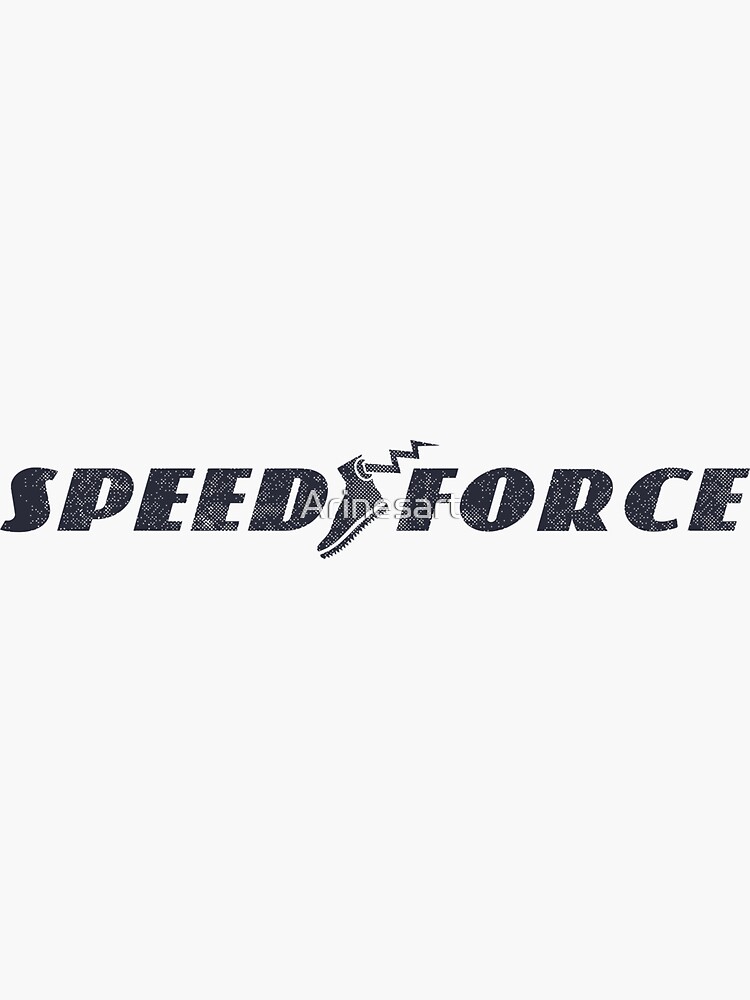 "Speed Force Logo" Sticker for Sale by Arinesart | Redbubble