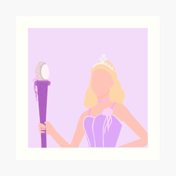 "Barbie as princess Annika in magic of Pegasus " Art Print for Sale by ...