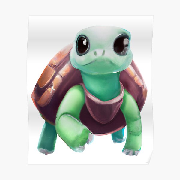 "Mean Turtle. Judging Animals" Poster for Sale by LeanDesigns | Redbubble