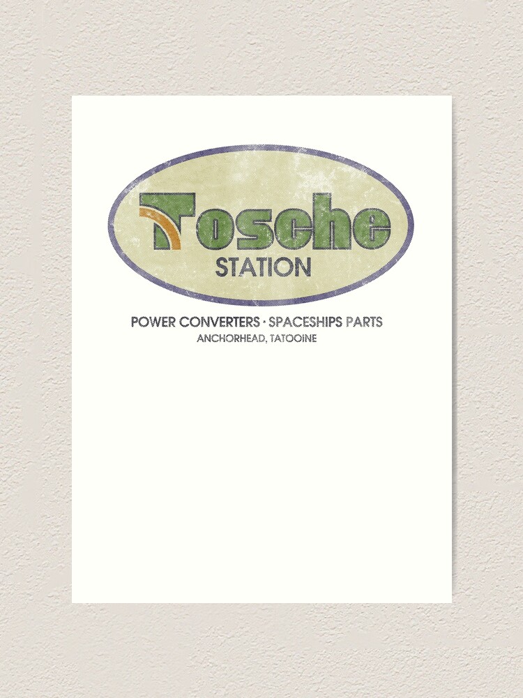 "Tosche Station Logo" Art Print by Arinesart | Redbubble