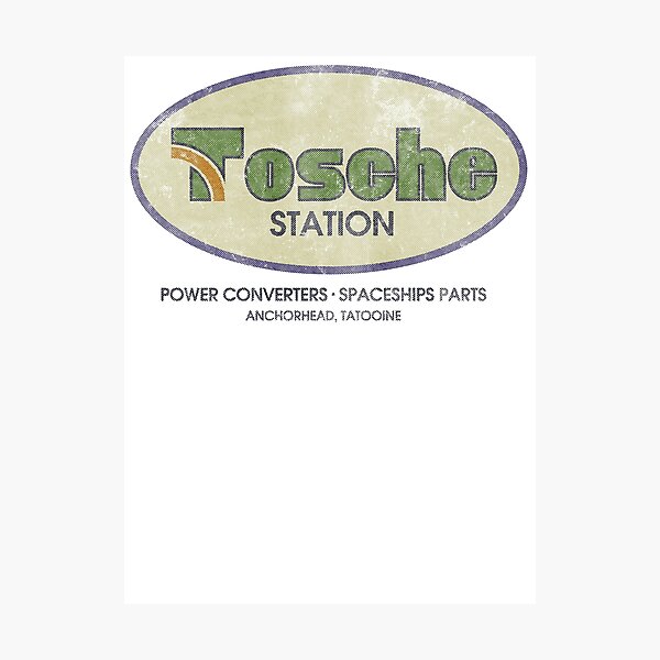 "Tosche Station Logo" Photographic Print by Arinesart | Redbubble
