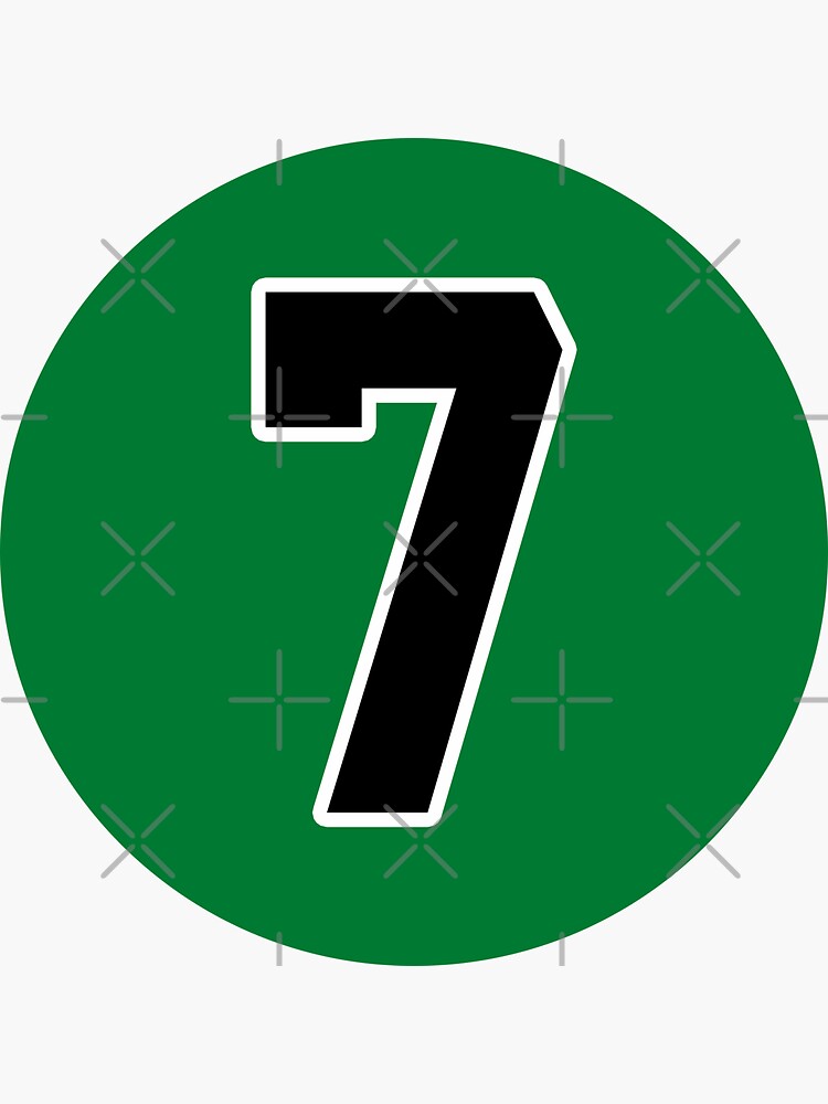 "Tiny Archibald Number 7" Sticker for Sale by RedPremium | Redbubble