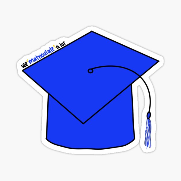 "Twilight- Graduation Cap" Sticker for Sale by elenabreiner | Redbubble