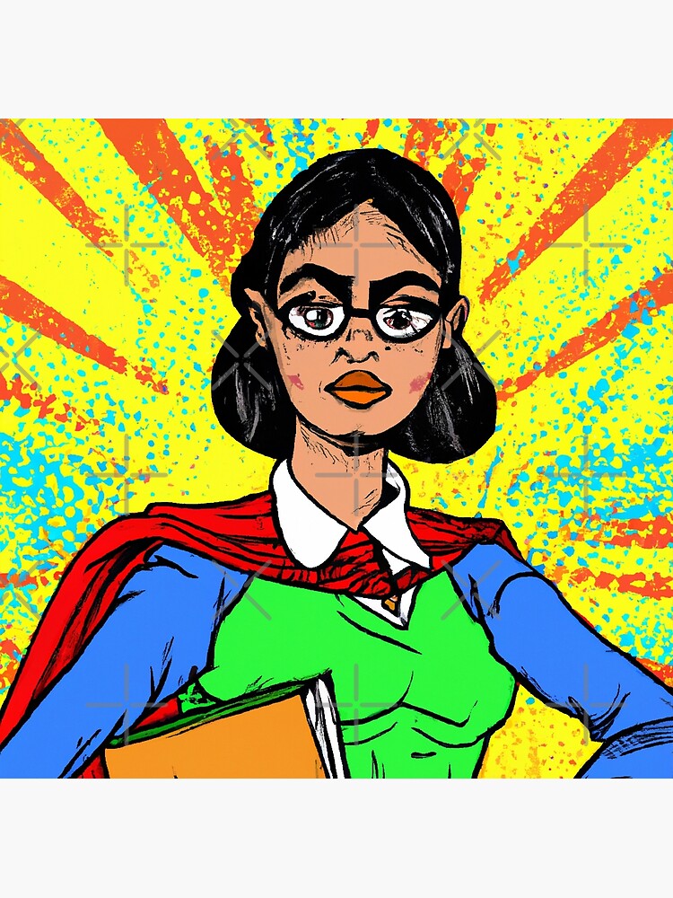 "Superhero Teacher: Teaching is my Superpower" Poster for Sale by ...