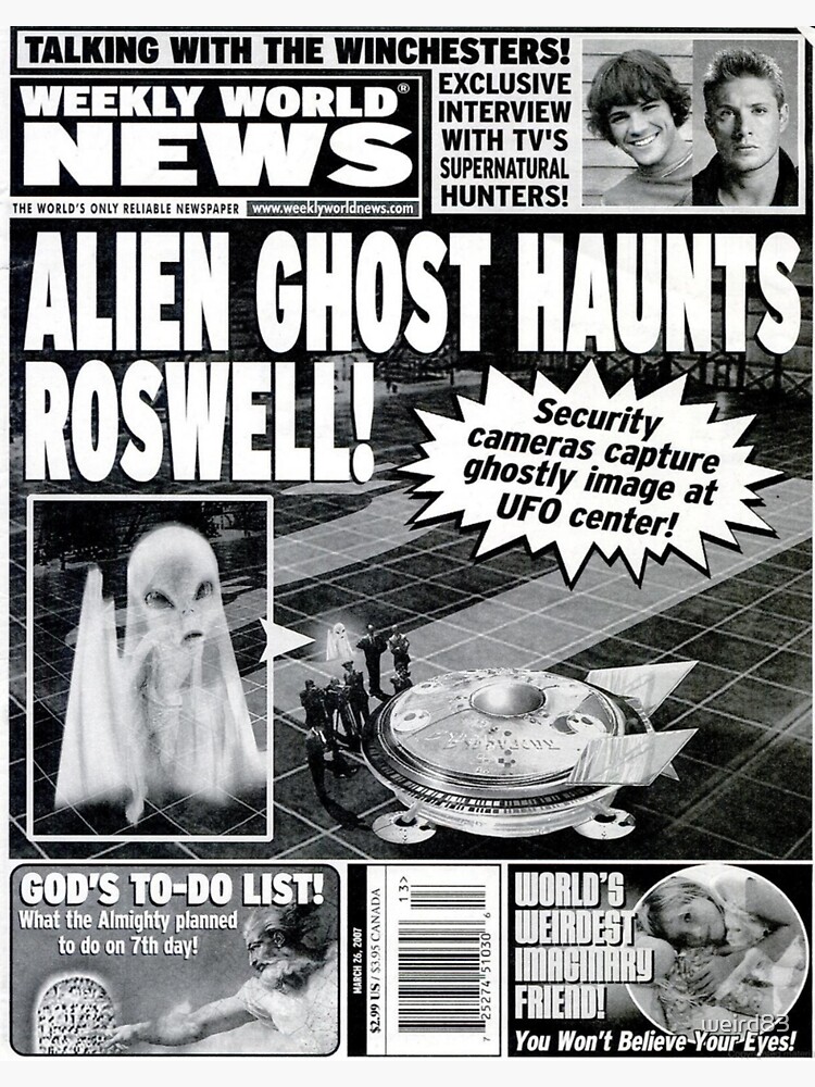 "alien ghost haunts imaginary friend Roswell ghost hunters ufo Bigfoot aliens bizarre odd ...