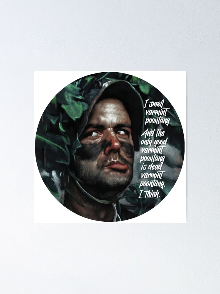 "Varmint Poontang" Poster for Sale by soloAgent | Redbubble