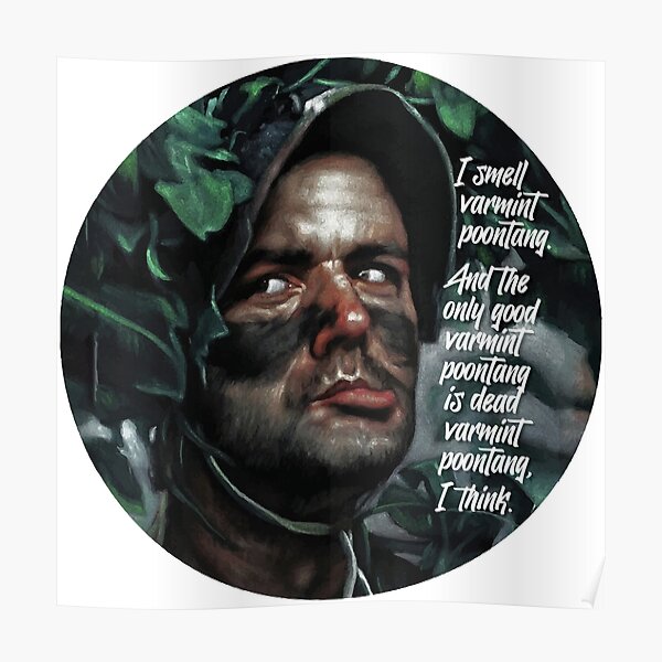 "Varmint Poontang" Poster for Sale by soloAgent | Redbubble