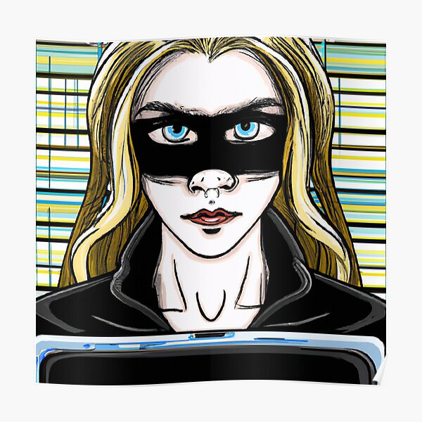 "Serious Superhero Hacker in Comic Book Style from the Hacker Series ...