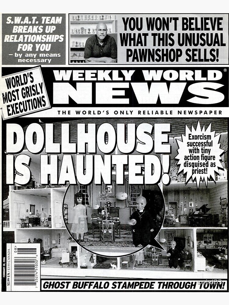 "Haunted doll house pawn shop executions swat buffalo stampede ghost ...