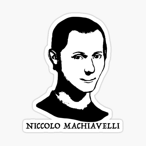 Machiavelli Stickers | Redbubble