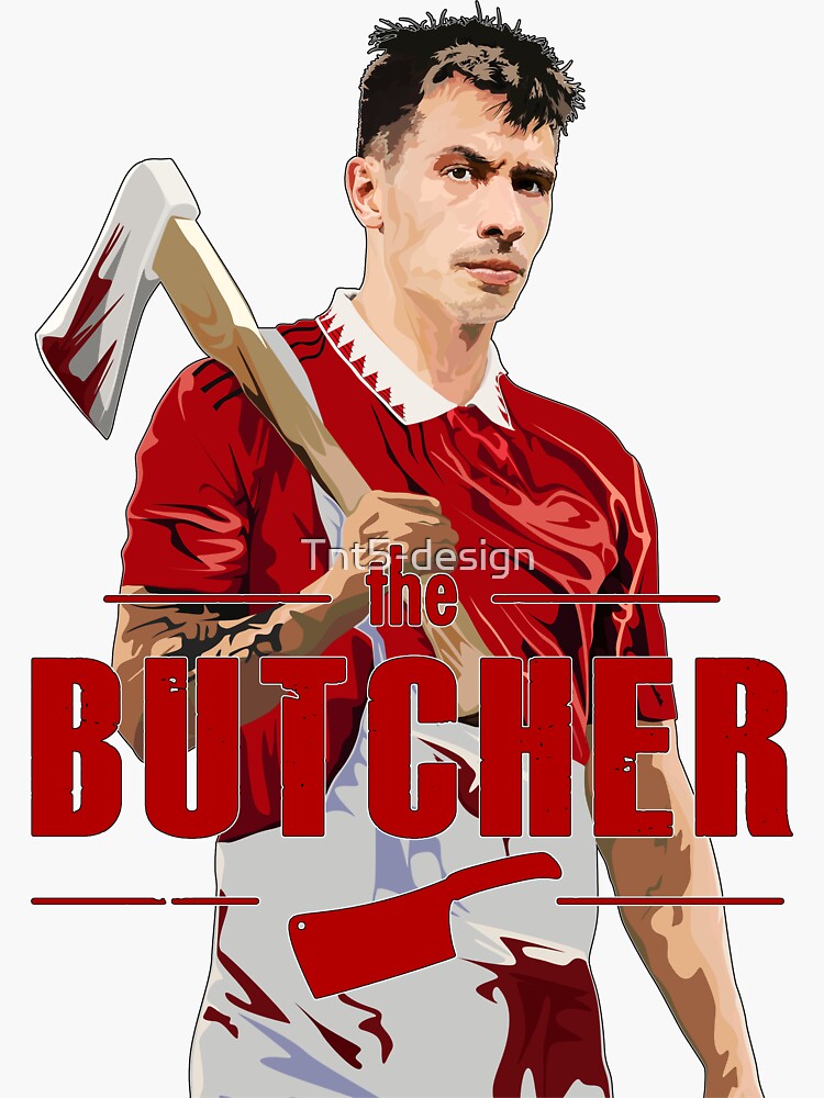 "The Butcher Lisandro Martinez Simple" Sticker for Sale by Tnt5-design ...