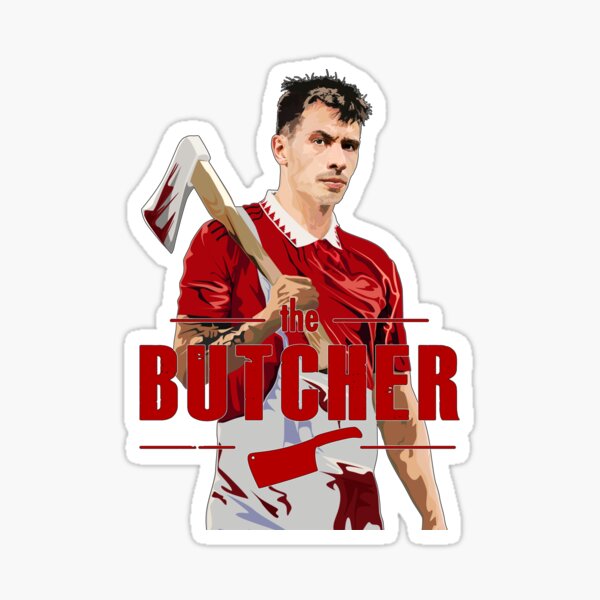 "The Butcher Lisandro Martinez Simple" Sticker for Sale by Tnt5-design ...