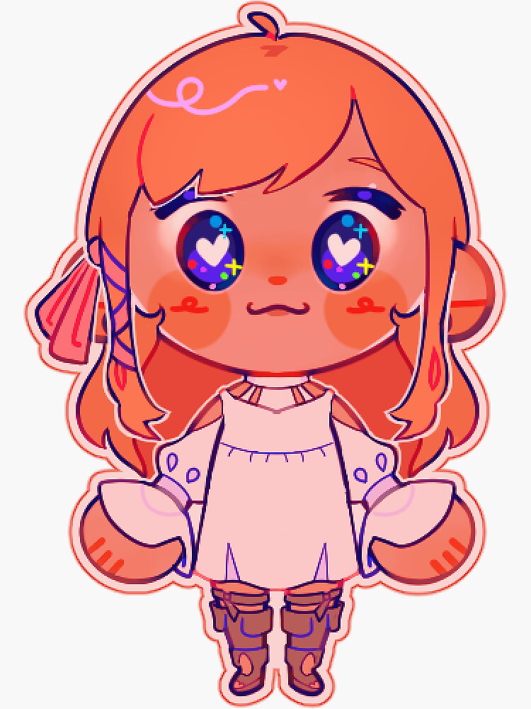 "Ryne" Sticker for Sale by strawbappl | Redbubble