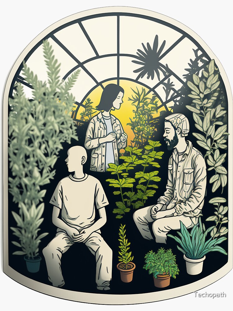 "The Solarium" Sticker for Sale by Techopath | Redbubble