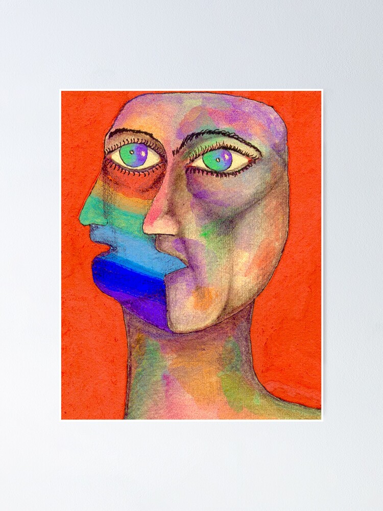 "Dualidad" Poster for Sale by aremaarega | Redbubble