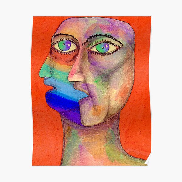 "Dualidad" Poster for Sale by aremaarega | Redbubble