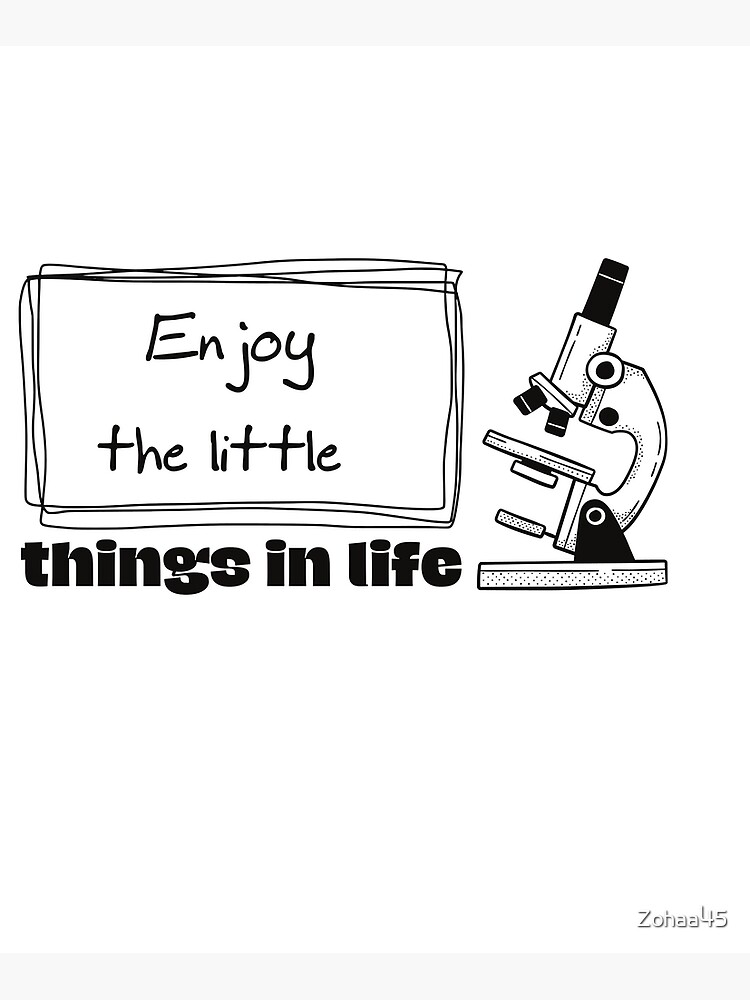 "Funny microscope, microbiologists biology nerd science lab" Poster for ...