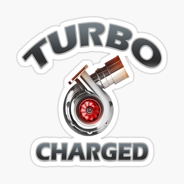 "Turbo" Sticker for Sale by Eamike | Redbubble