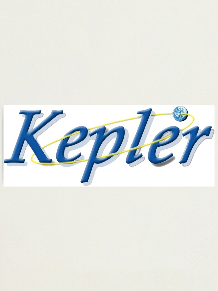 "Kepler Space Telescope Program Logo" Photographic Print for Sale by ...