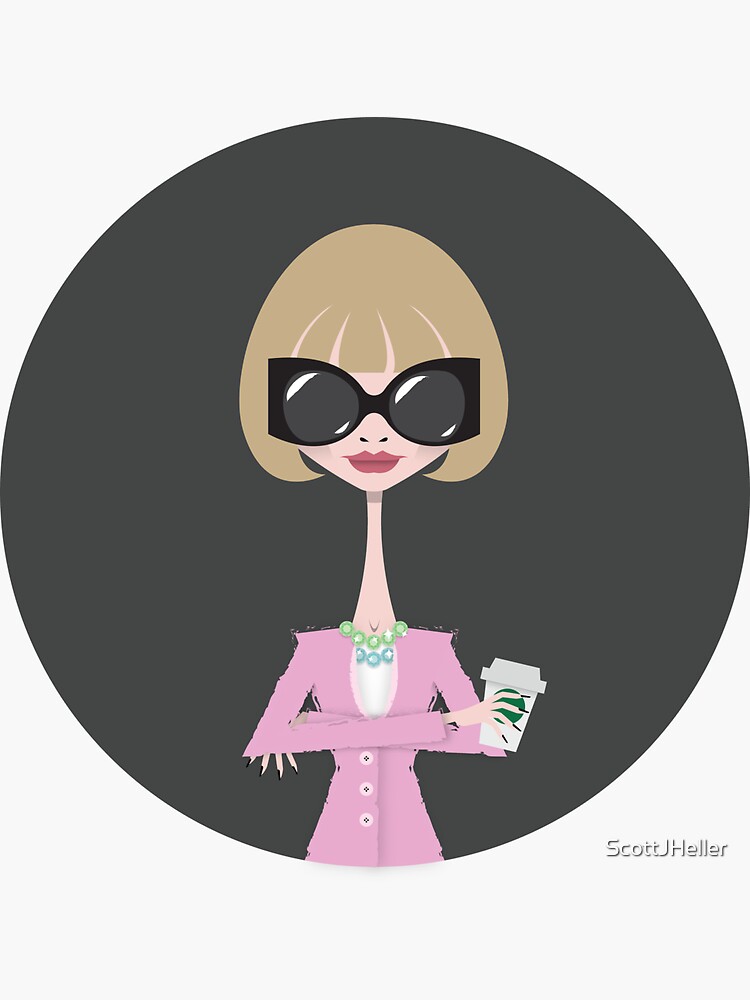 "Anna " Sticker for Sale by ScottJHeller | Redbubble