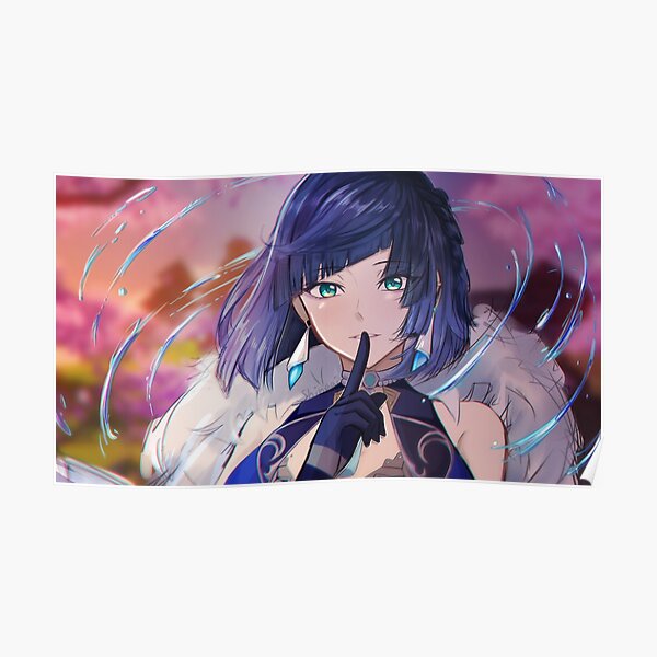"Genshin Impact №146 Yelan" Poster for Sale by MikadoMur | Redbubble
