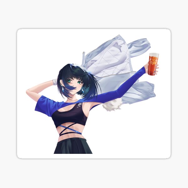 "Genshin Impact №147 Yelan" Sticker for Sale by MikadoMur | Redbubble