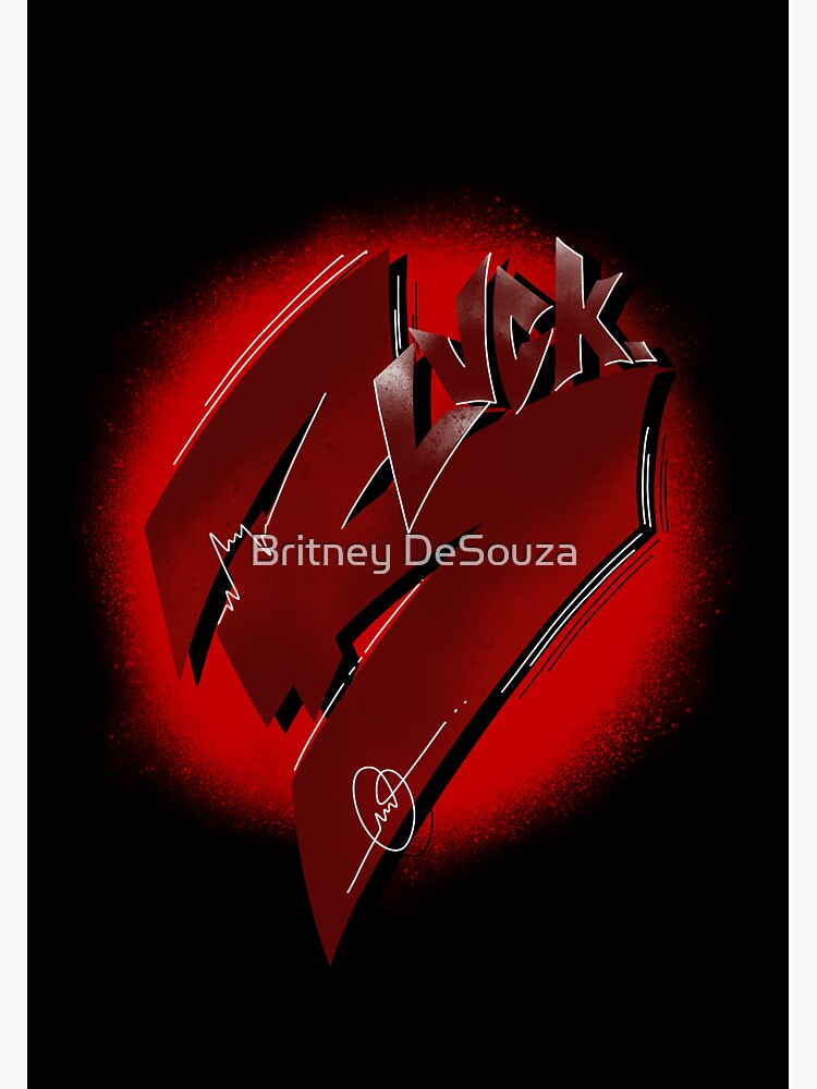 "BLVCK" Sticker for Sale by BritneyDeSouza | Redbubble