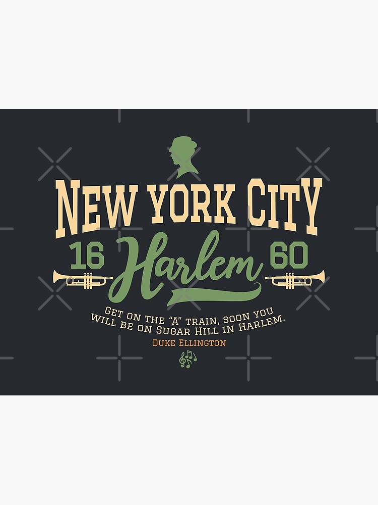 "New York Harlem - Harlem Logo - Harlem Manhattan" Poster for Sale by ...