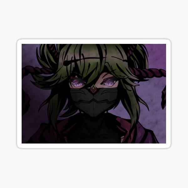 "Genshin Impact №150 Kuki Shinobu" Sticker for Sale by MikadoMur ...