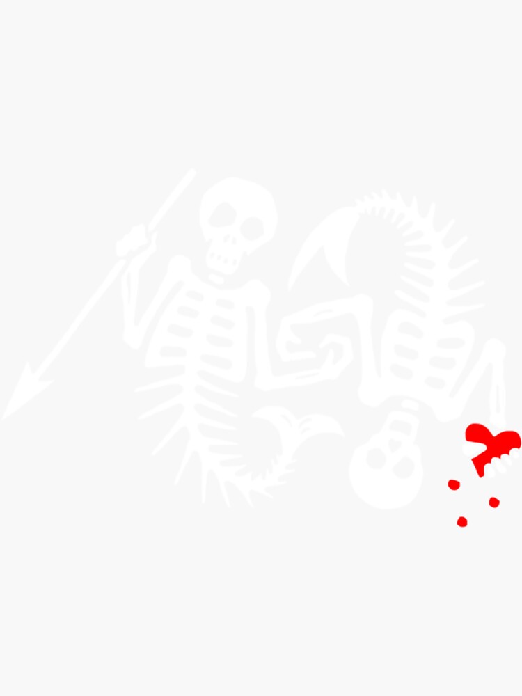 "OMFD s2 Skeleton Mermaids Logo " Sticker for Sale by AixenArt | Redbubble