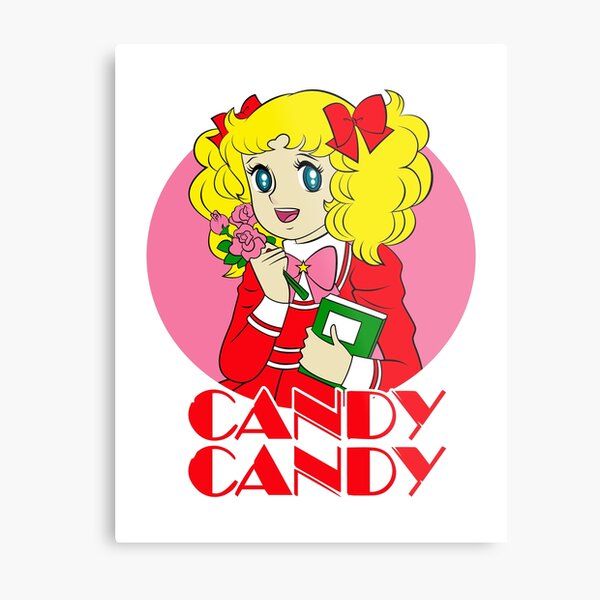 Lámina metálica «Candy Candy Kawaii» de AGOSTINOMIX | Redbubble
