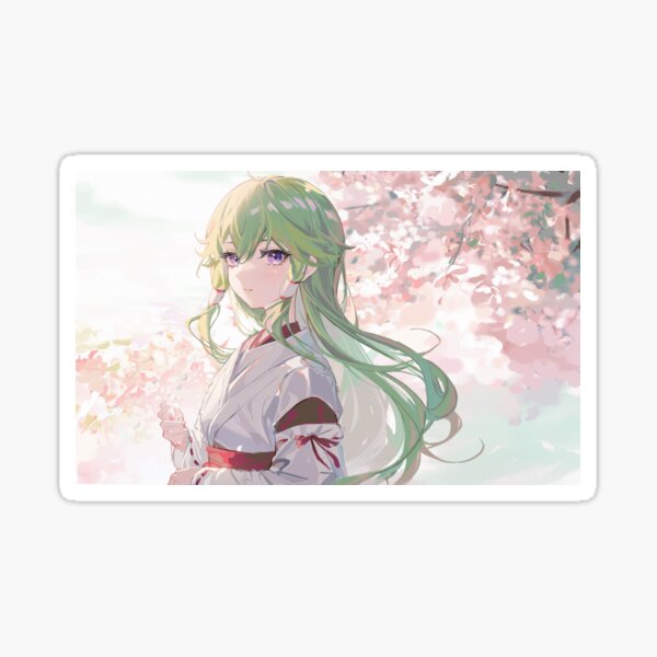 "Genshin Impact №153 Kuki Shinobu" Sticker for Sale by MikadoMur ...