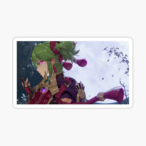 "Genshin Impact №154 Kuki Shinobu" Sticker for Sale by MikadoMur ...