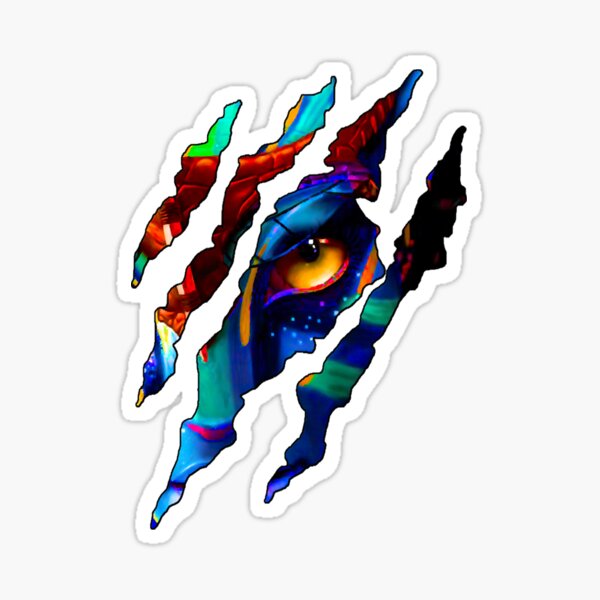 "The Eye Of Avatar 2" Sticker for Sale by ngerhold | Redbubble