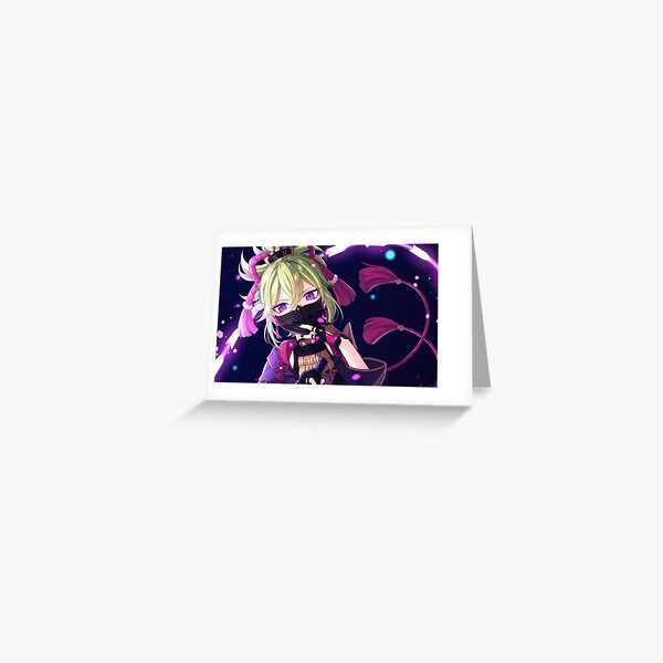 "Genshin Impact №155 Kuki Shinobu" Greeting Card for Sale by MikadoMur ...