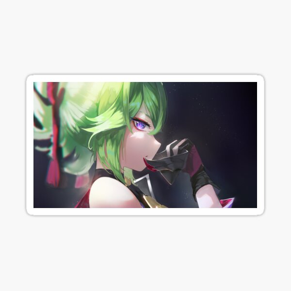 "Genshin Impact №156 Kuki Shinobu" Sticker for Sale by MikadoMur ...