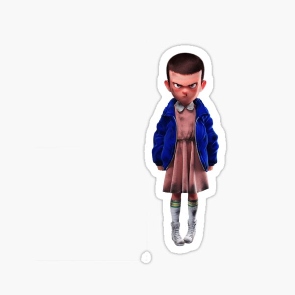 "Strangers Things Characters sticker and t-shirt design" Sticker for ...