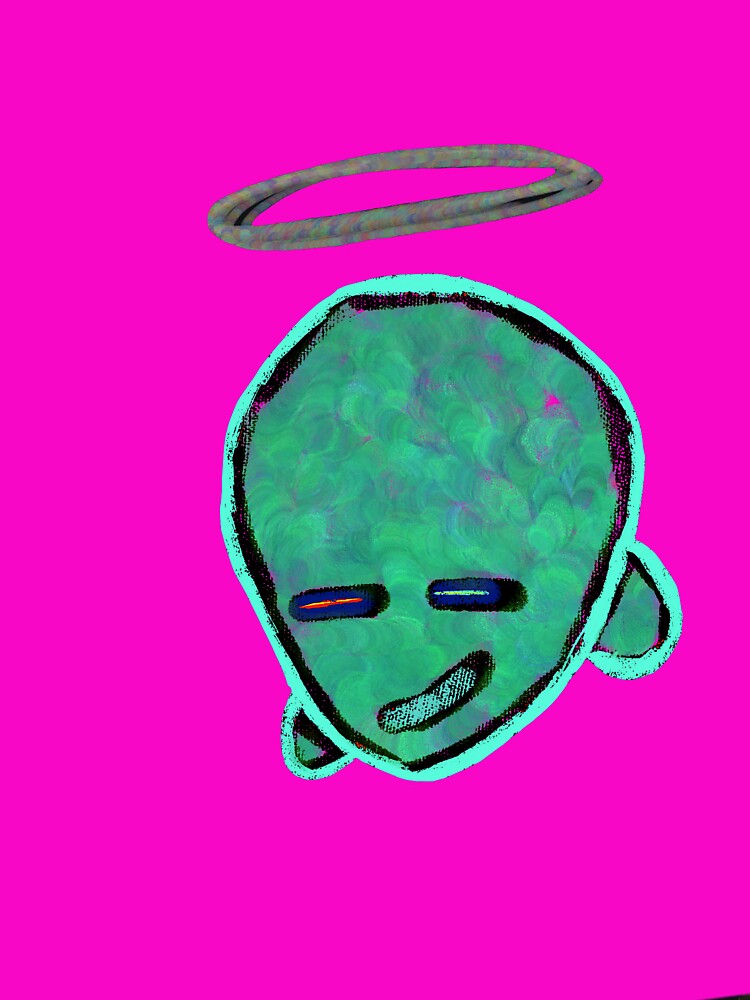 "Alien pink" Sticker for Sale by rongron | Redbubble
