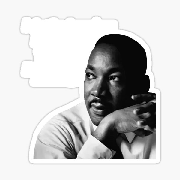 "MLK Quote Injustice Martin Luther King Jr Day" Sticker for Sale by ...