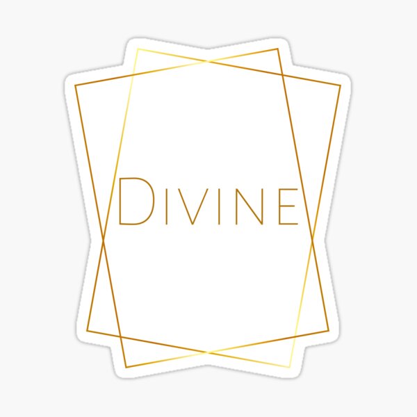 "Divine" Sticker for Sale by demi30 | Redbubble